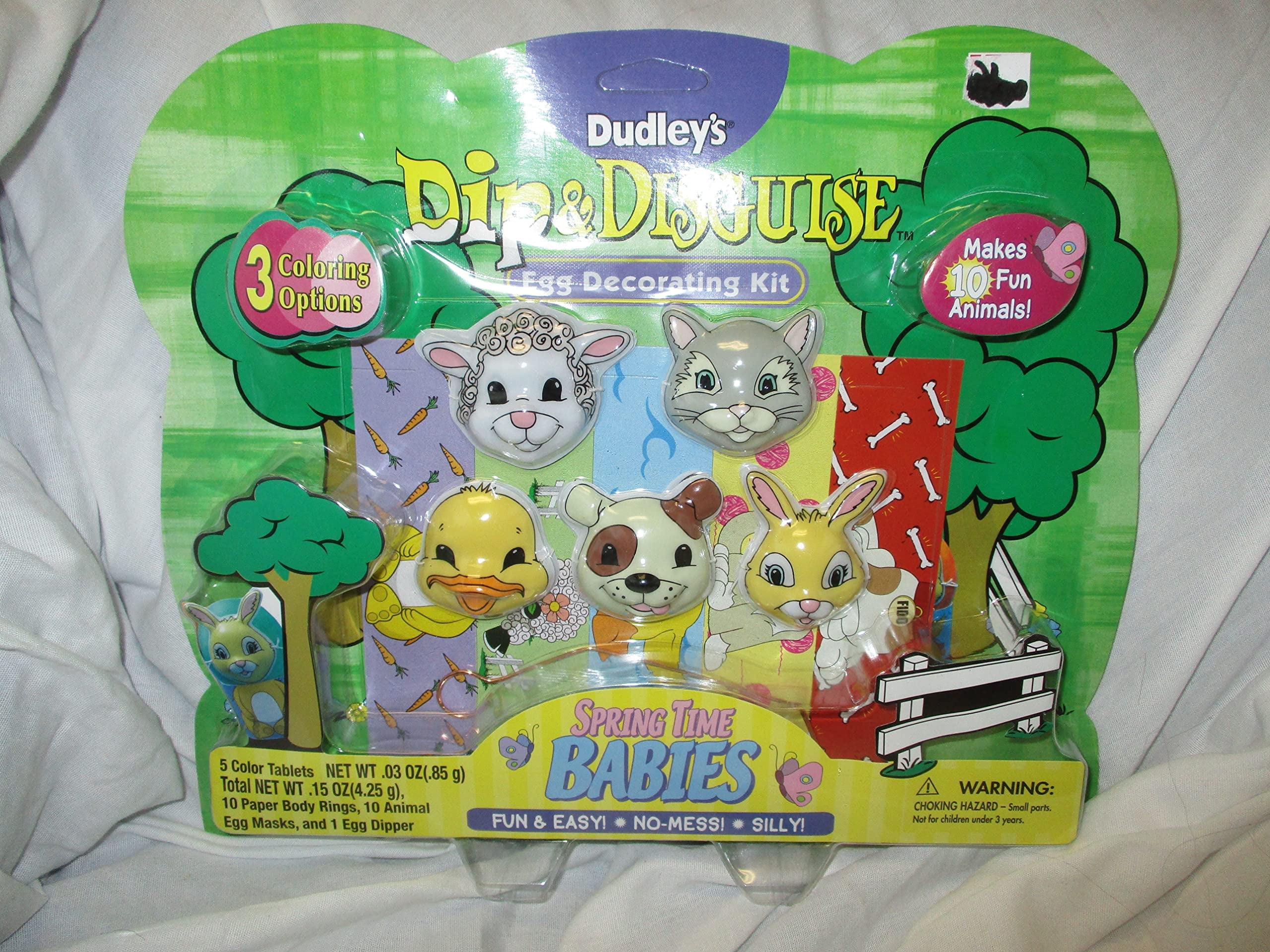Dudley's Spring Time Babies Dip & Disguise Egg Decorating Kit - Walmart.com