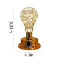 Matoen12 Desktop Decorative Golden Ball ABS Night Light for Home Office ...