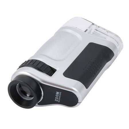 20X-40X Focal Length-Adjustable LED Microscope Magnifier Magnifying ...
