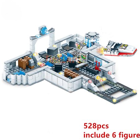 Bases Spaces Aliens Dolls Building Blocks Classic Model Bricks Kid Sets ...