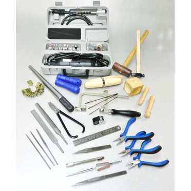 Jewelry Making Workbench & Tools Set of 30 - Bench and Basics to Make ...