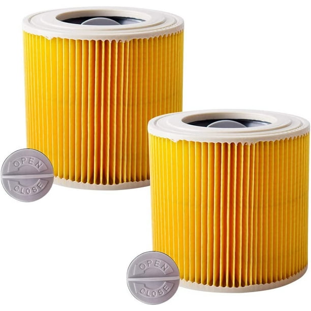 2 Replacement Filter Cartridges for Kärcher WD2 WD3 WD3P Karcher Water ...
