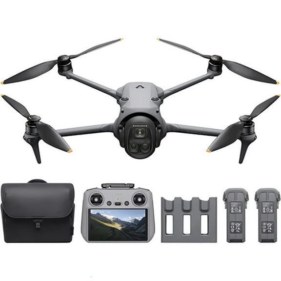 DJI Mini 4 Pro Drone, 4K HDR Video, RC 2 Remote, Fly More Combo, 3 Batteries, 1 Year Plan ...