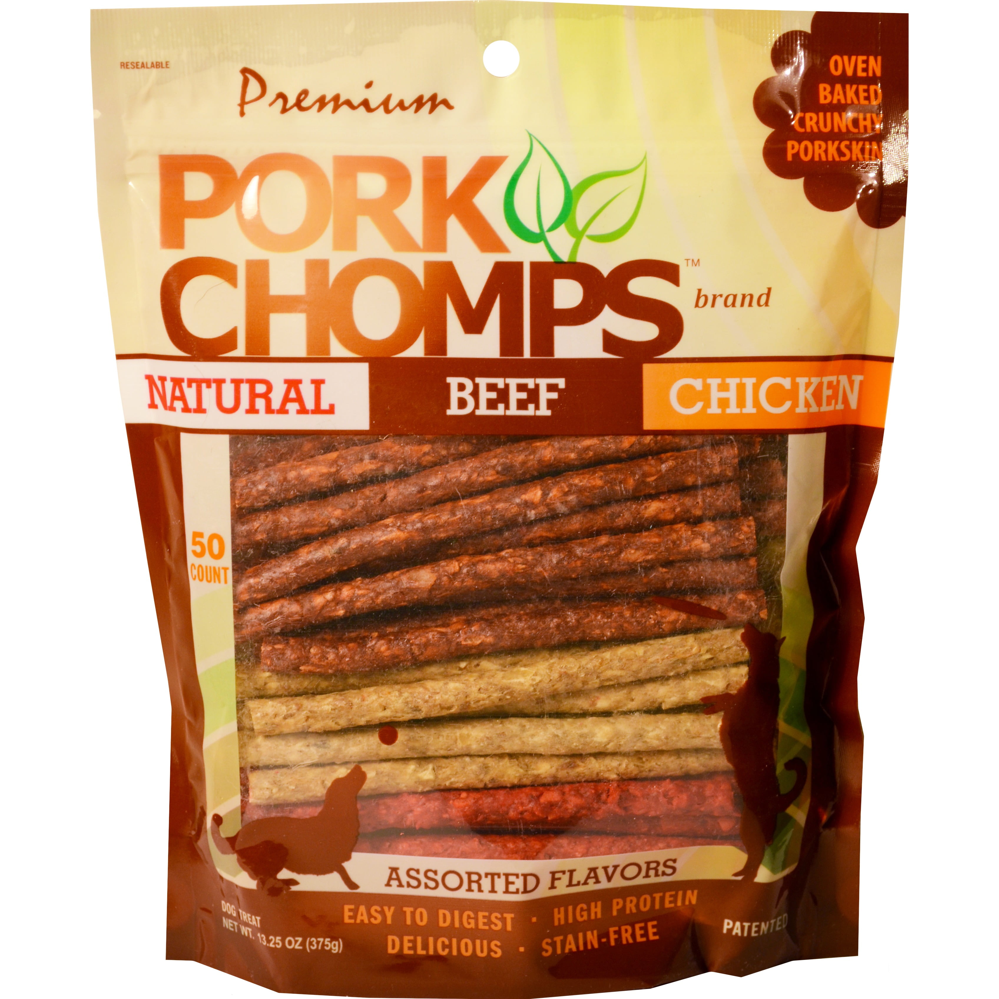 Pork Chomps Munchy Sticks, Assorted flavors, 50 ct - Walmart.com