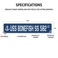 SignMission 18 in. School Bus Street Sign Decal - Driver Student Stop ...