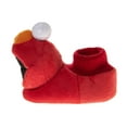 Sesame Street Kids Happy Elmo Dual Sizes Slippers. (Toddler/Little kids ...