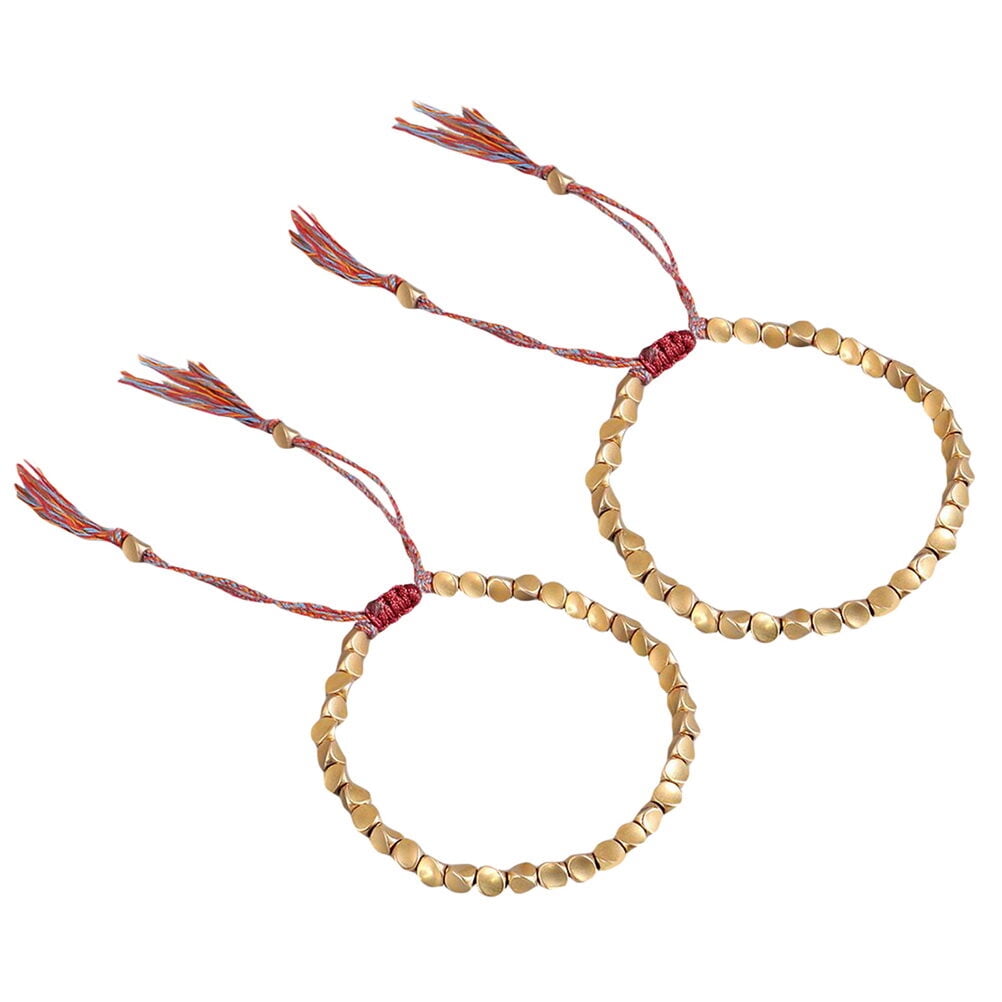 Click here for Ctirchiu Knit Copper Bead Bracelet Simple 1pack Fo... prices