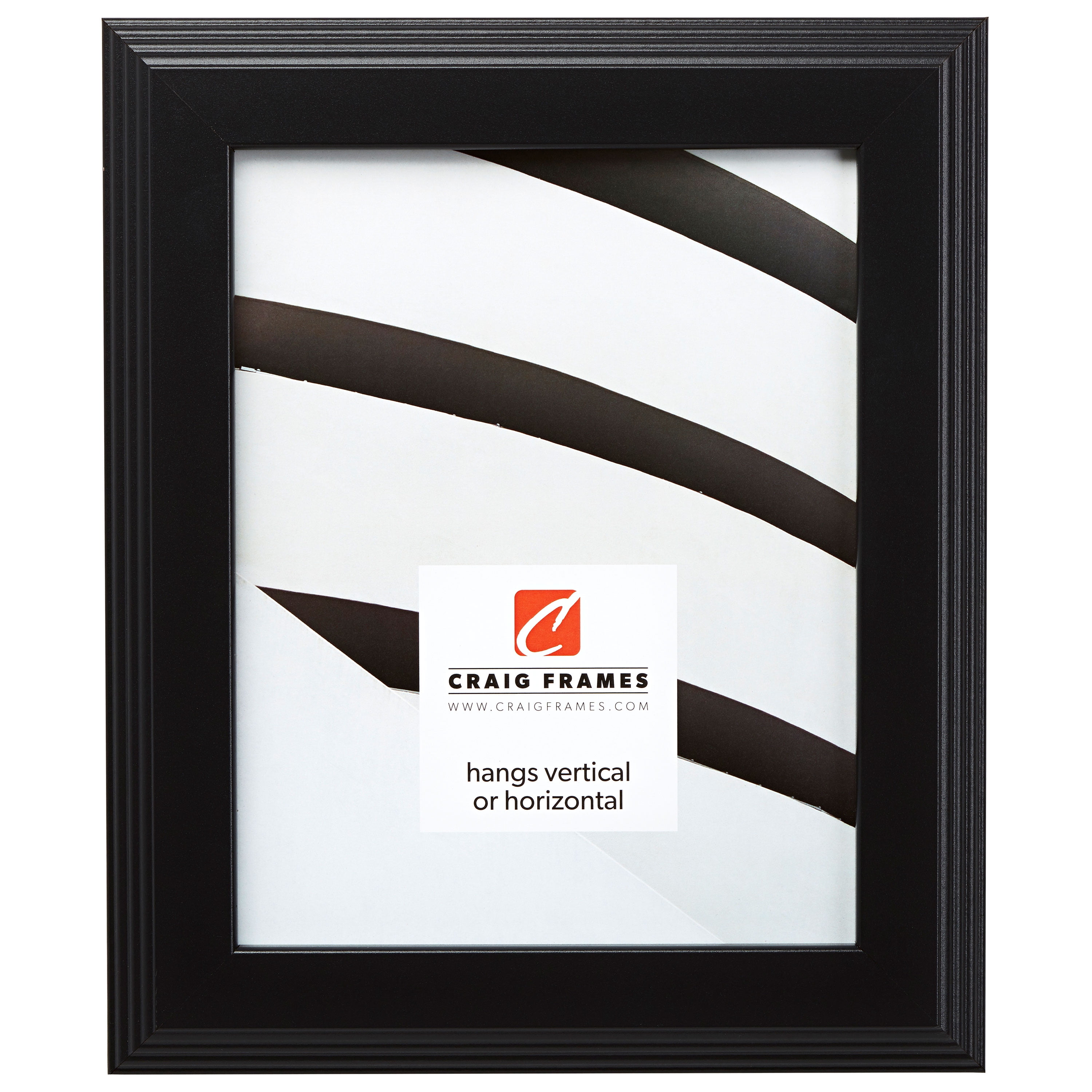 Craig Frames Mossehaus 1.5, 20x24 inch Picture Frame, Gallery Black ...