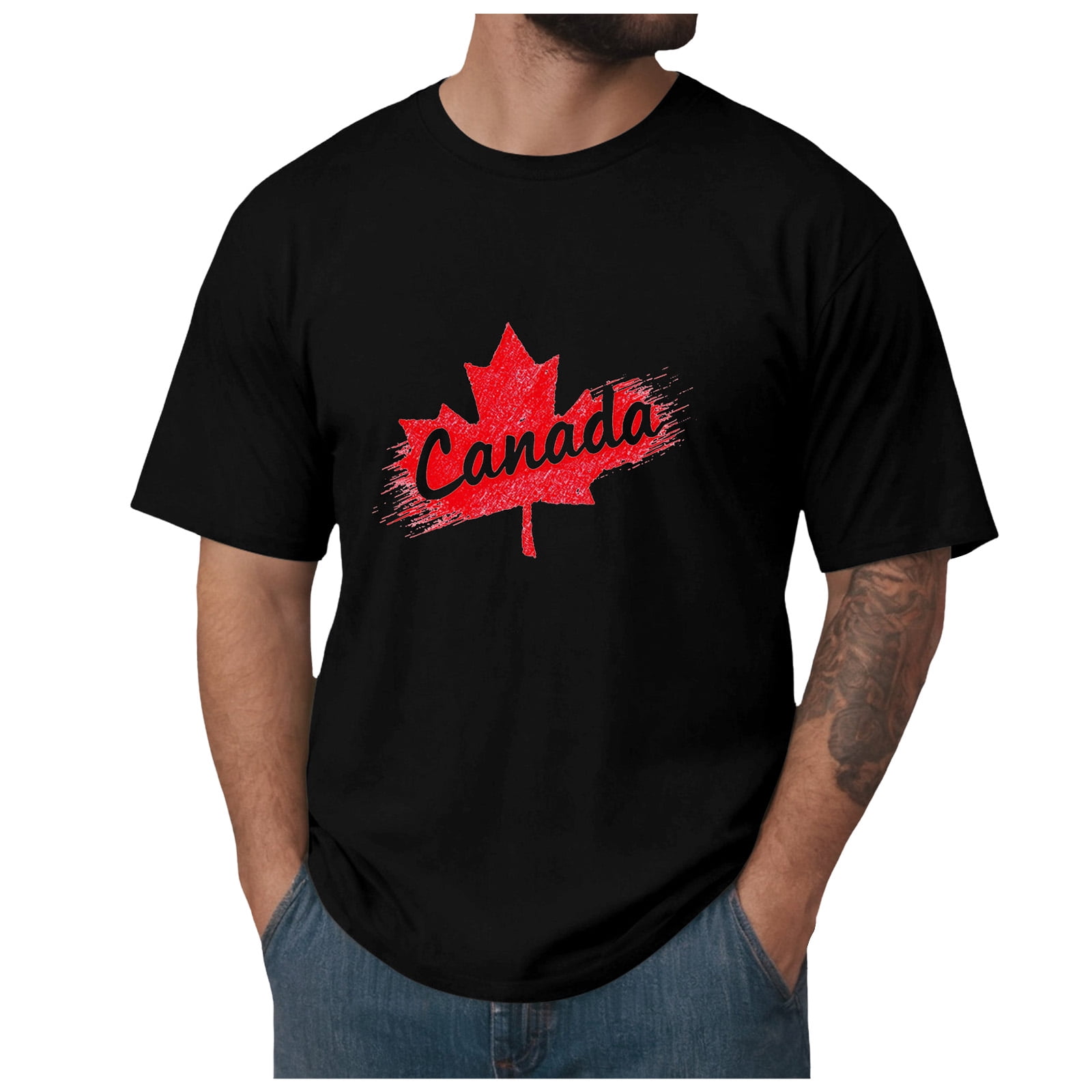 Click here for Ramiter Canada Flag Shirt Men Men T Shirts Canada... prices