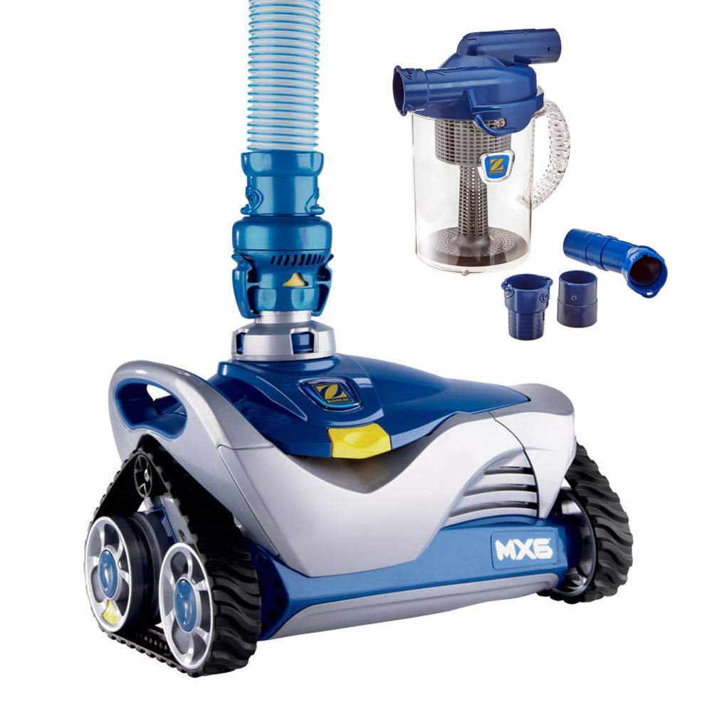 Zodiac Mx6 Automatic Suction Side Pool Cleaner Vacuum with Zodiac ...