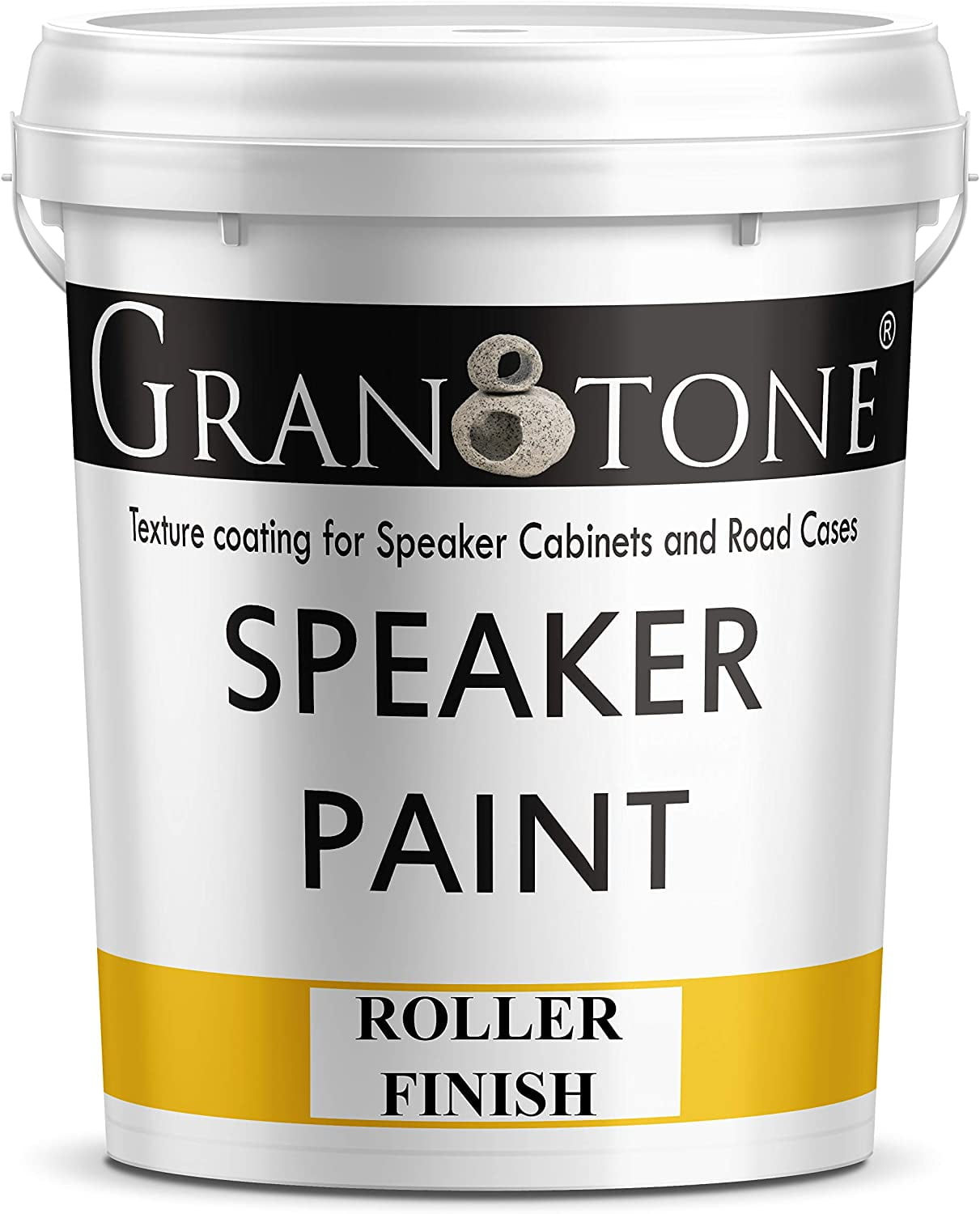 Granotone Speaker Paint Black 1 Gallon Texture Coating for Speaker ...