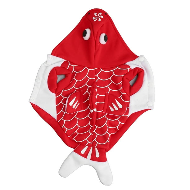 Dog Cosplay Clothes,Dog Fish Costume Interesting Halloween Dog Apparel ...