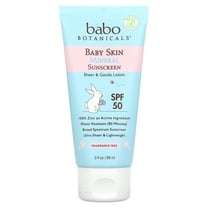 Babo Botanicals, Baby Skin, Mineral Sunscreen Lotion, SPF 50, Fragrance ...