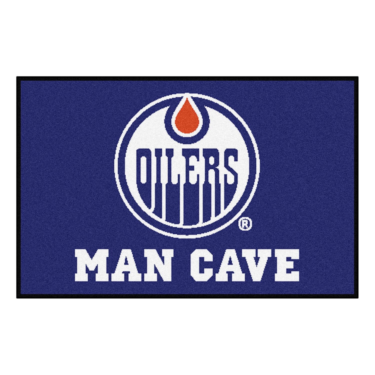 Click here for Fan Mats Nhl Edmonton Oilers Man Cave Rug S/M prices