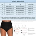 alcepopk Women Mid Rise Bikini Bottoms Full Coverage Swimsuit Ruched ...