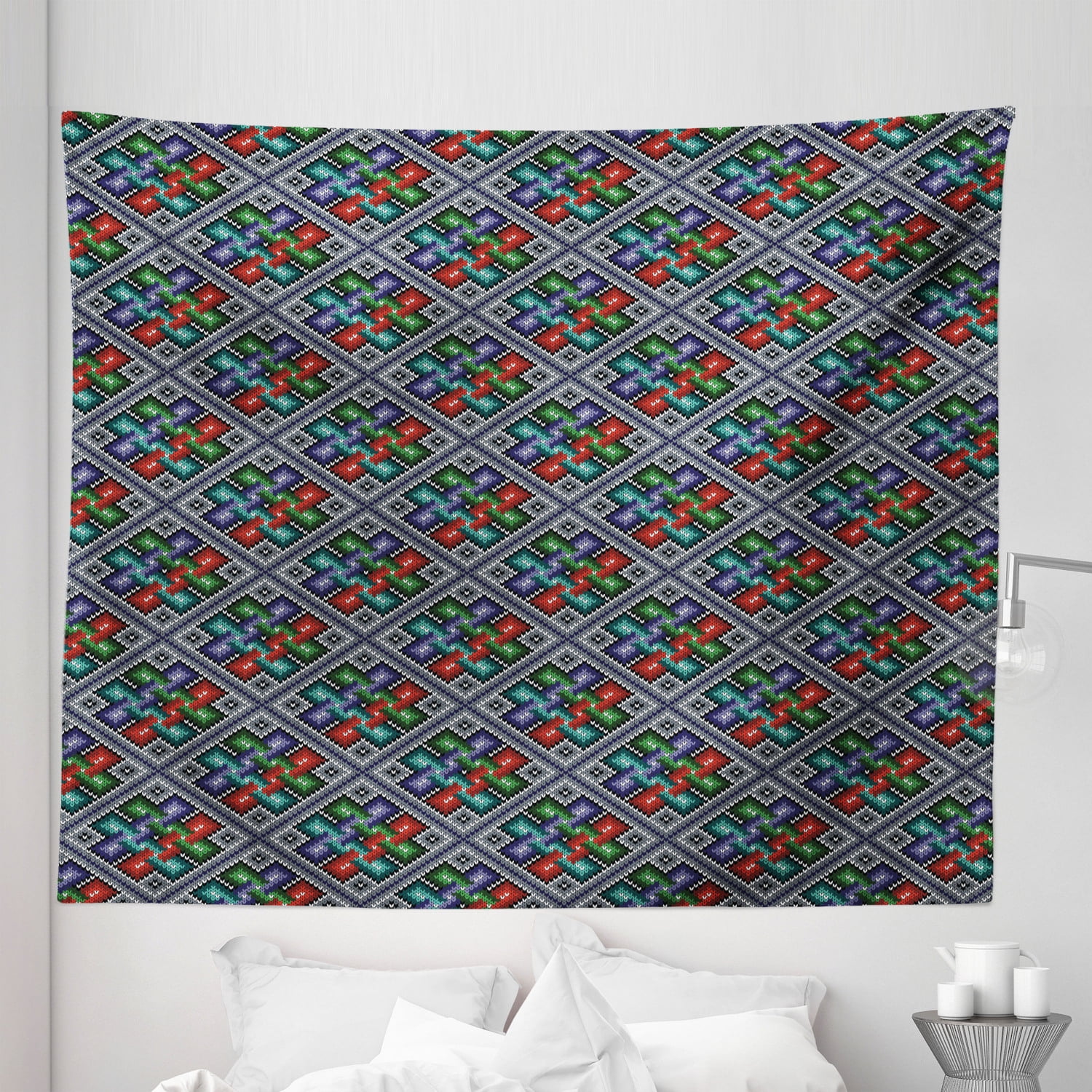 Ethnic Tapestry, Traditional Folk Pattern in Knitting Form South ...