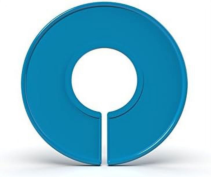 clothes size dividers, clothing rack size dividers blank (10, aqua ...