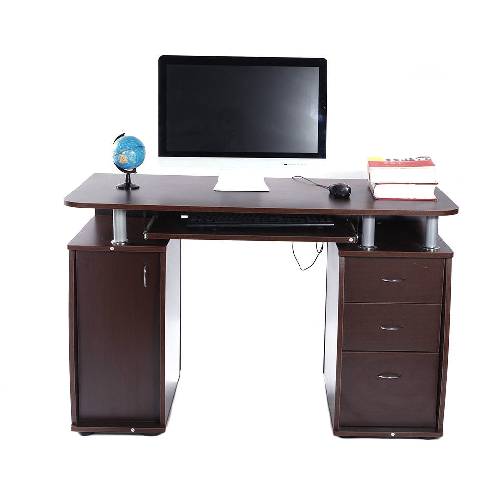 Zimtown Computer Desk PC Laptop Table w/Drawer Home Office Study ...