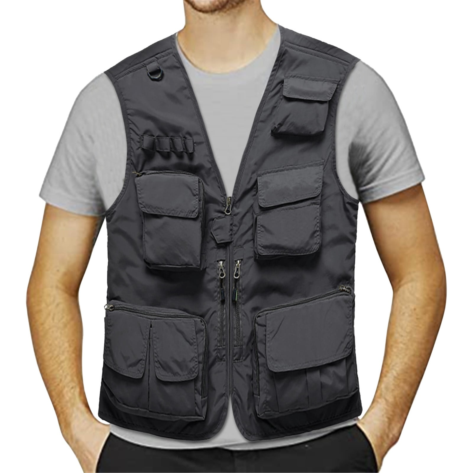 JHLZHS Scrub Jacket Mens Jacket Field Pofessional Emergency Field ...