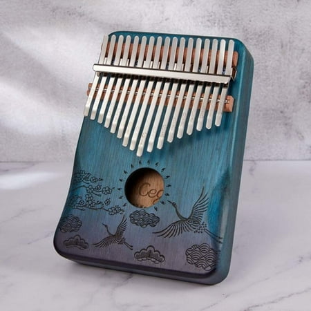 Kalimba 17 Key Thumb Piano Mahogany Body 17 Musical Instrument ...