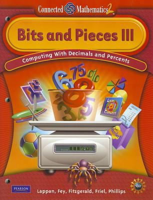 Pre-Owned Connected Mathematics 2: Bits and Pieces III: Computing with Decimals and Percents ...