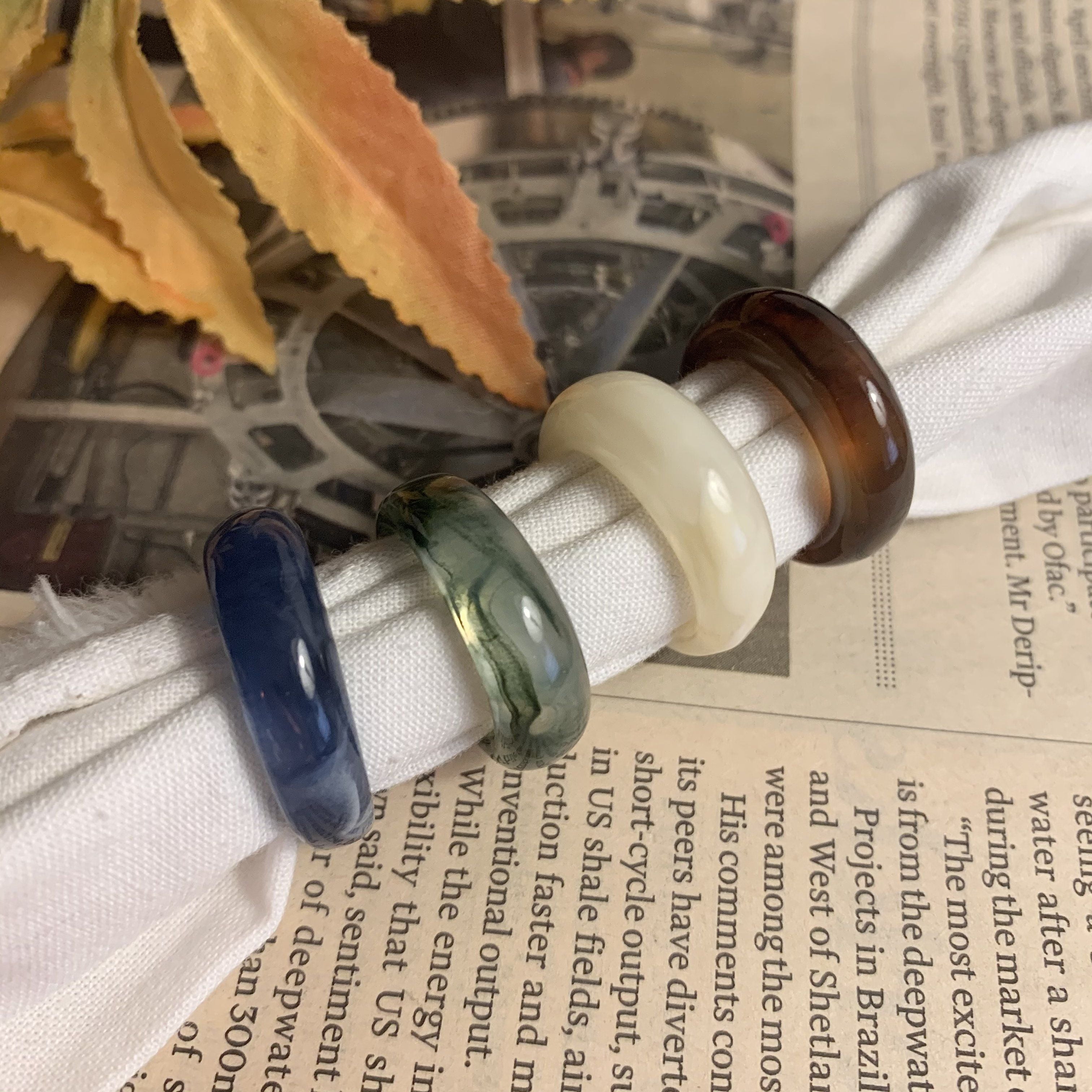 Bold Acrylic Dome Ring 2 - Walmart.com