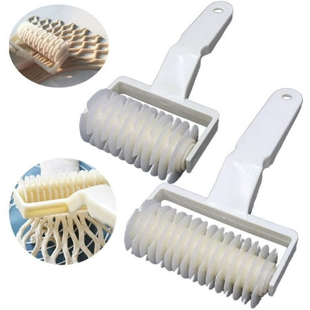 SICED Diamond Rolling Pin Lattice Rolling Pin Pizza Lattice Roller ...