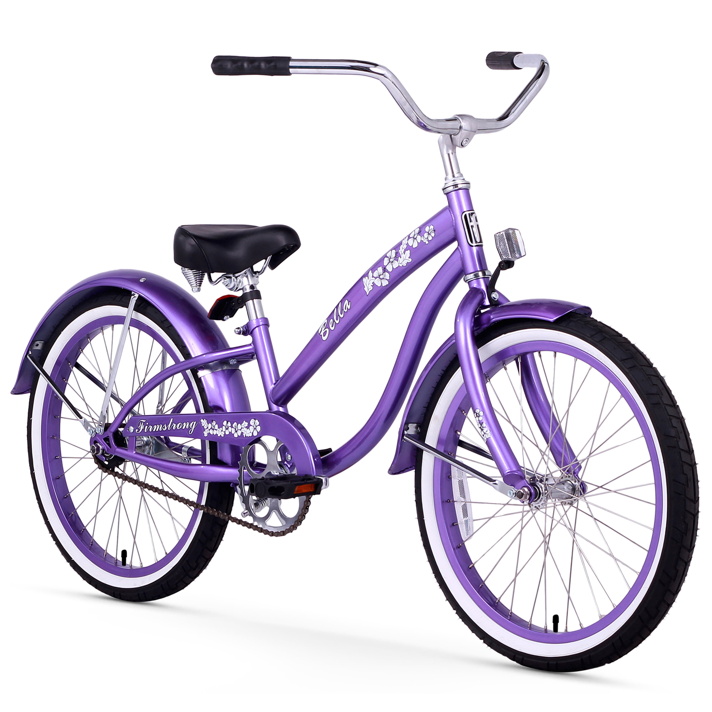 Firmstrong Bella Classic, 20", Girl's, Single Speed, Purple - Walmart.com