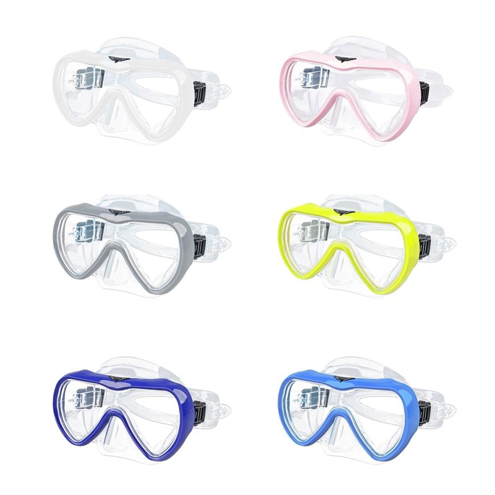 Swim Glasses Diving Snorkeling Gear Kids Adult Dive Goggles Silicone ...