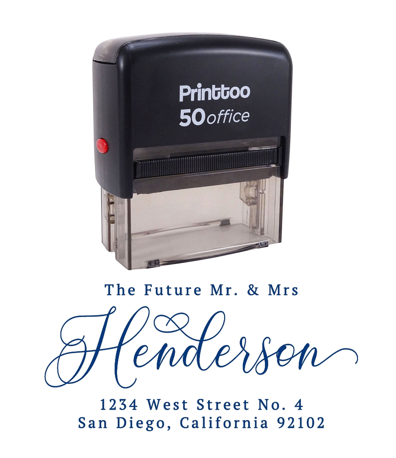 Printtoo Office Stationery Dater Stamp Self Inking With Revised Text ...