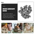 MLINS Miniature Bricks for Decoration Grey Pottery Clay Perfect for ...