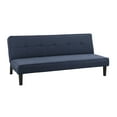 CorLiving LAR-904-S Convertible Futon Sofa Bed with Aegean Blue ...