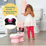 The First Years Disney Minnie Mouse 2-in-1 Potty Training Toilet ...
