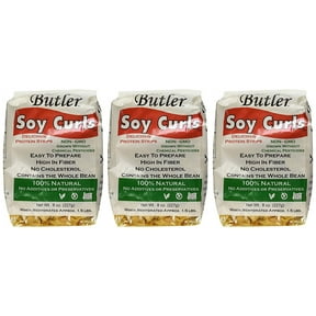 Butler Foods Healthy Cooking Soy Curls, 8 Ounce - High Protein, Non-GMO ...
