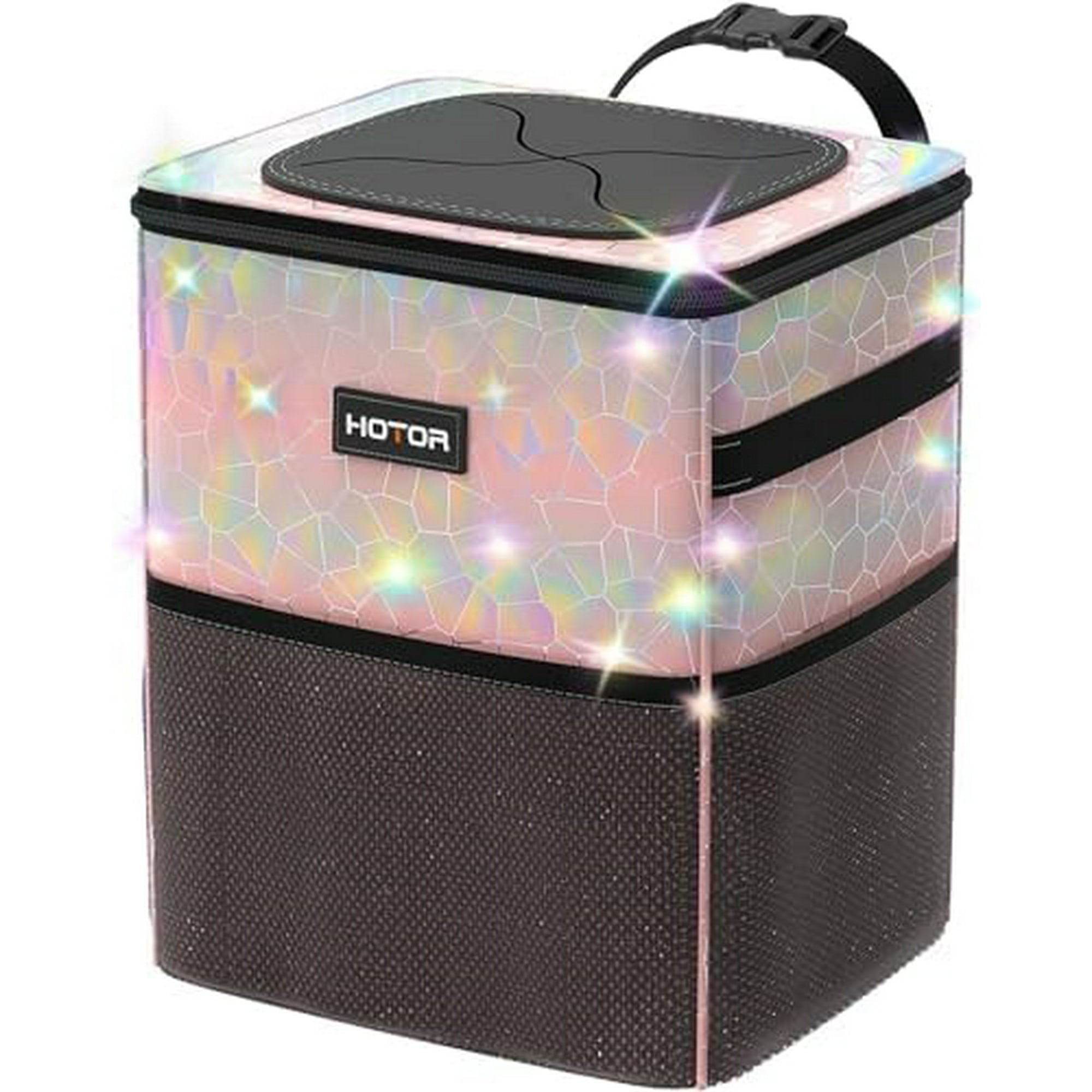 Click here for Xhmy Hotor Car Trash Can With Lid And Storage Pock... prices