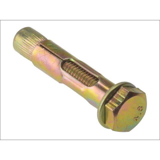 Forgefix - Sleeve Anchor Fixing Hex Bolt M8 x 85mm Bag 10 - Walmart.com