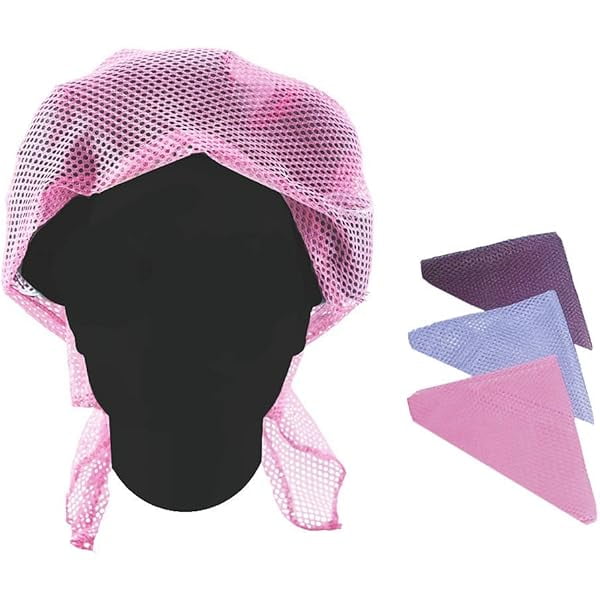 wonima02 50x35 Triangular Hair Setting Net - Universal Size Curler ...
