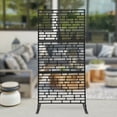 TFCFL Decorative Outdoor Privacy Screen Panels Metal Security Privacy ...