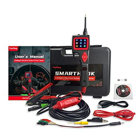 TopDiag P200 Automotive Circuit Tester, 12V 24V Car Electrical Test ...