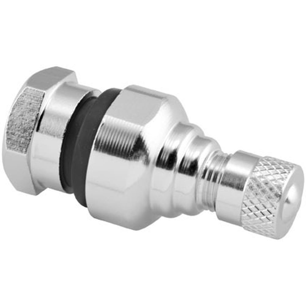 BikeMaster Aluminum Forged Valve Stem, 8.3mm - Silver - Walmart.com ...