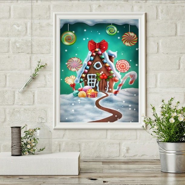 Cuadro De Pinturas De Caramelo De La Casa De Colores
