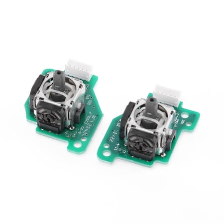 Coiry Right Left Analog 3D Joystick Repair Parts Replacement for WII U ...