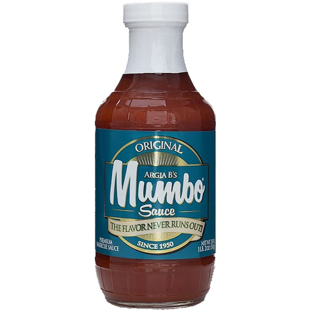 Argia B's Mumbo Sauce, Original Mild BBQ Sauce , 18 Ounce Bottle ...