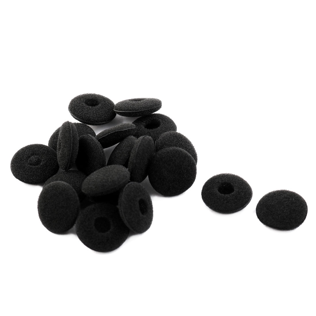 Sponge Earphone Headphone Covers Cushions Pads Protector Black 1.8cm ...
