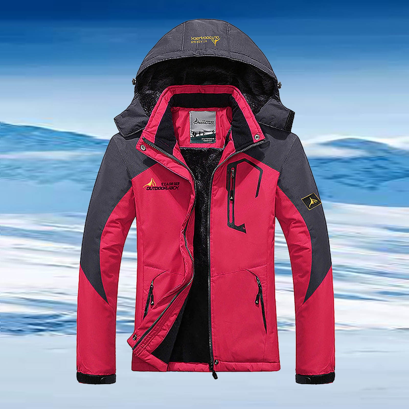 Click here for Lsljs Womens Outdoor Sprint Coat With Plush And Th... prices