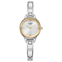 Citizen Women's Quartz Stainless Steel Bangle Watch with Crystal ...