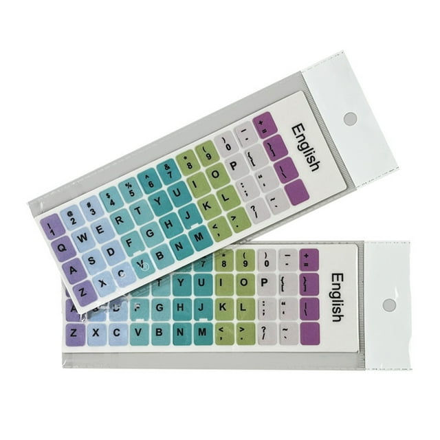 Keyboard Sticker Multi Backgrounds Colored Keypad Repair Film Matte ...