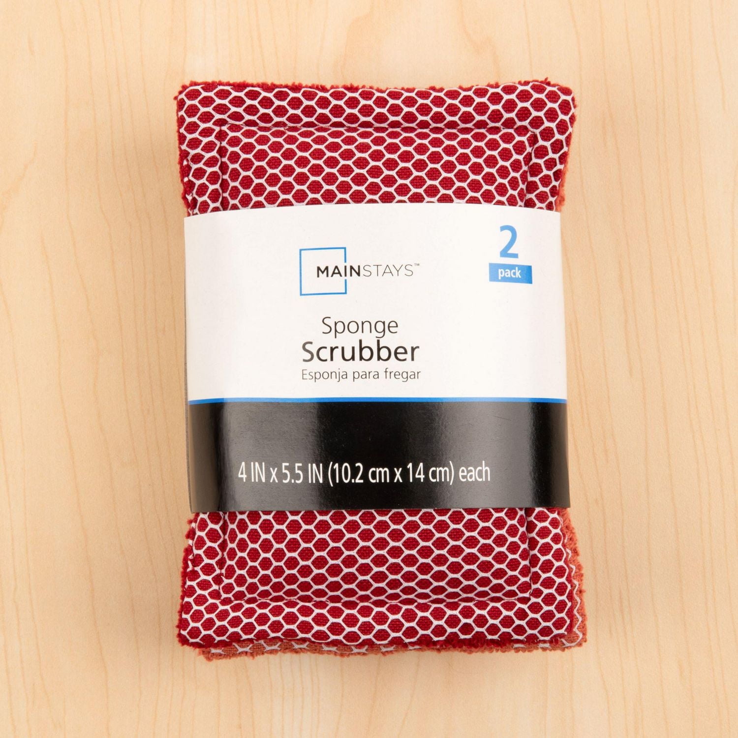 Click here for Mainstays 2 Pack Sponge Scrubbers 4 And 5 prices