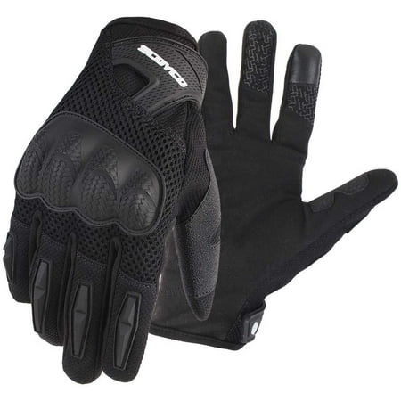 SCOYCO Motorcycle Man's Gloves Knuckle Protection Reflective High ...