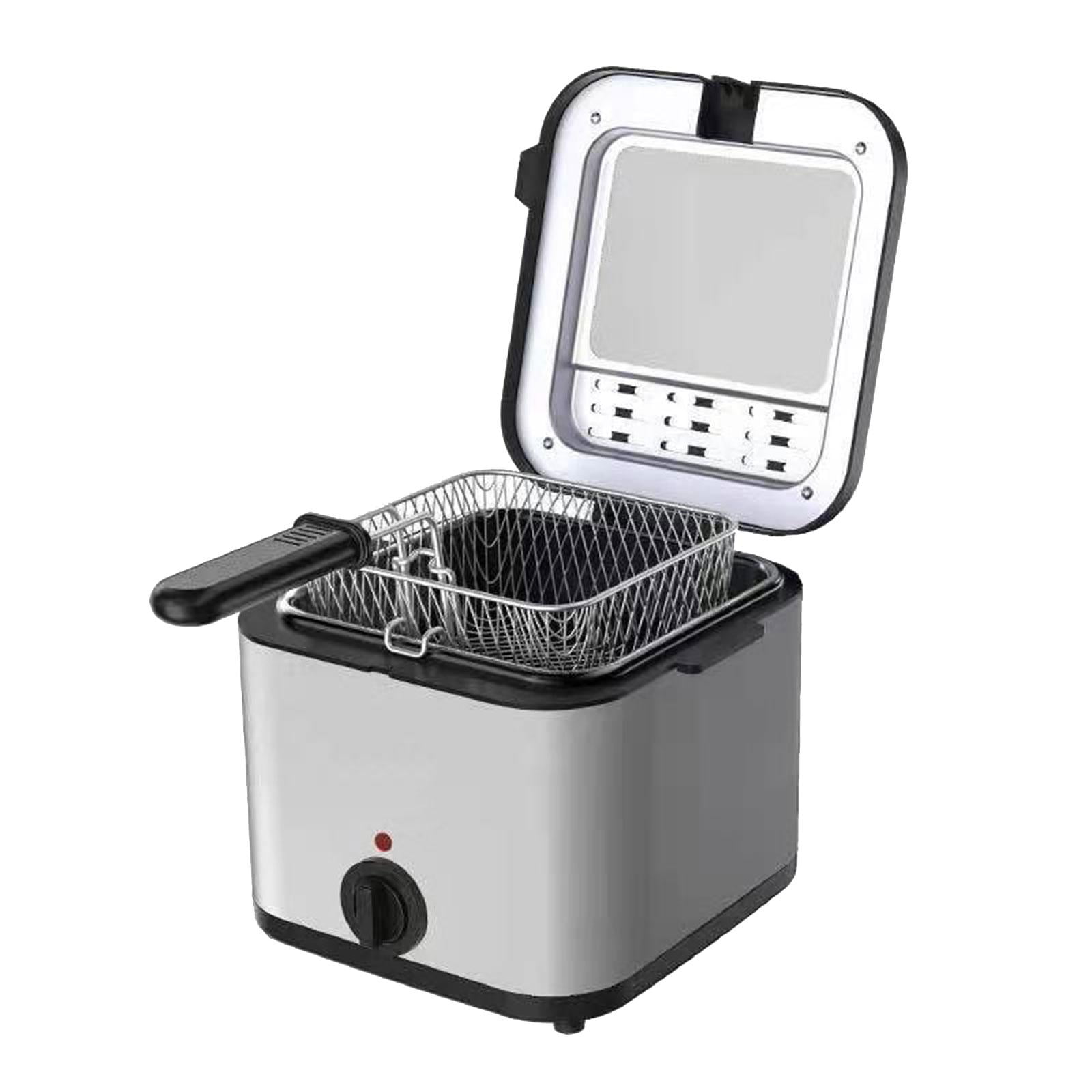 Click here for Tnarru Mini Deep Oil Fryer Deep Frying Pot Electri... prices